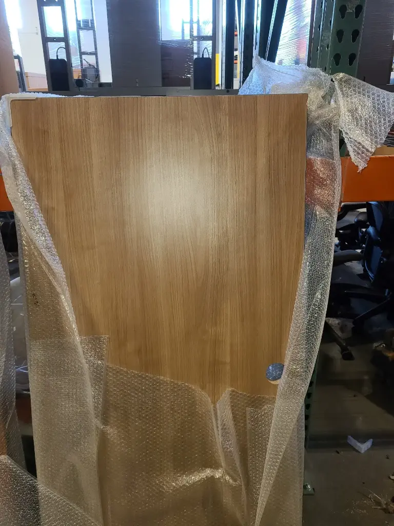 New Double-Sided 30" x 60" Laminate Desk Top Walnut | RBA Furniture ...